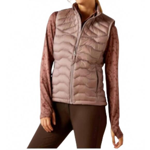 Ariat | Jackets & Coats | New Ariat Ideal Down Vest In Purple Dove ...
